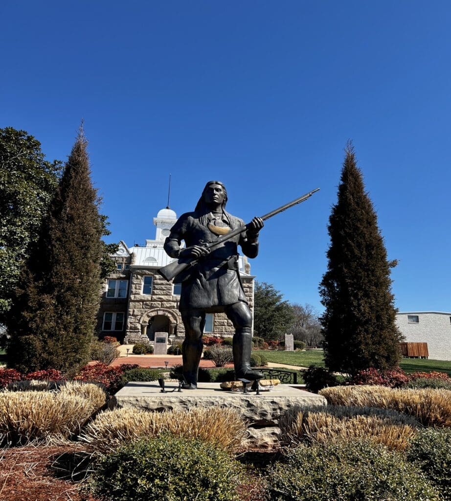 History is everywhere in Tishomingo, Oklahoma